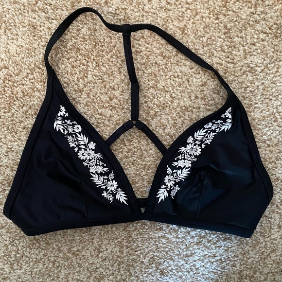 Abercrombie & Fitch | Swim | Embroidered Swimsuit Top | Poshmark